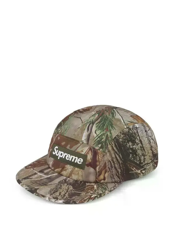 Supreme Zip-pocket Camp Cap - Brown