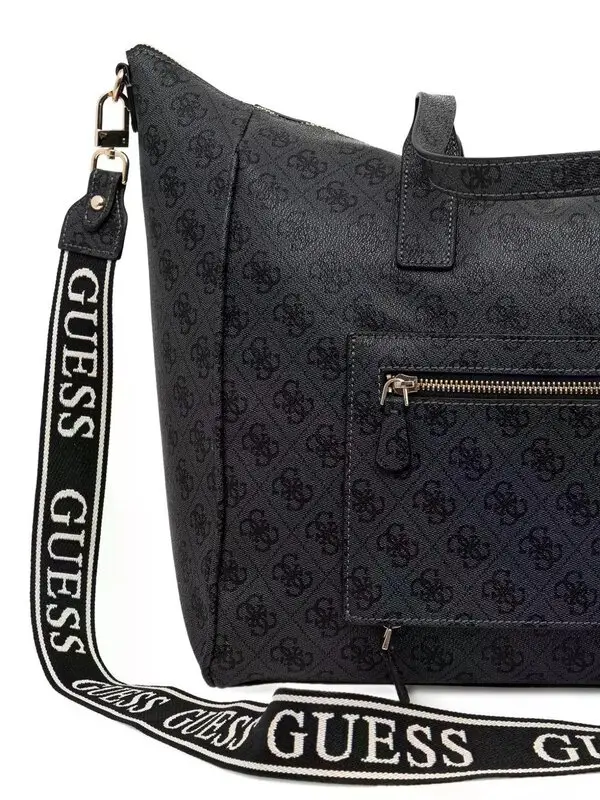 Guess Patterned Zip Tote