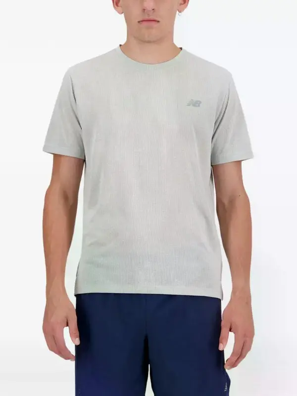 NEW BALANCE Athletics Crew-neck T-shirt - Grey
