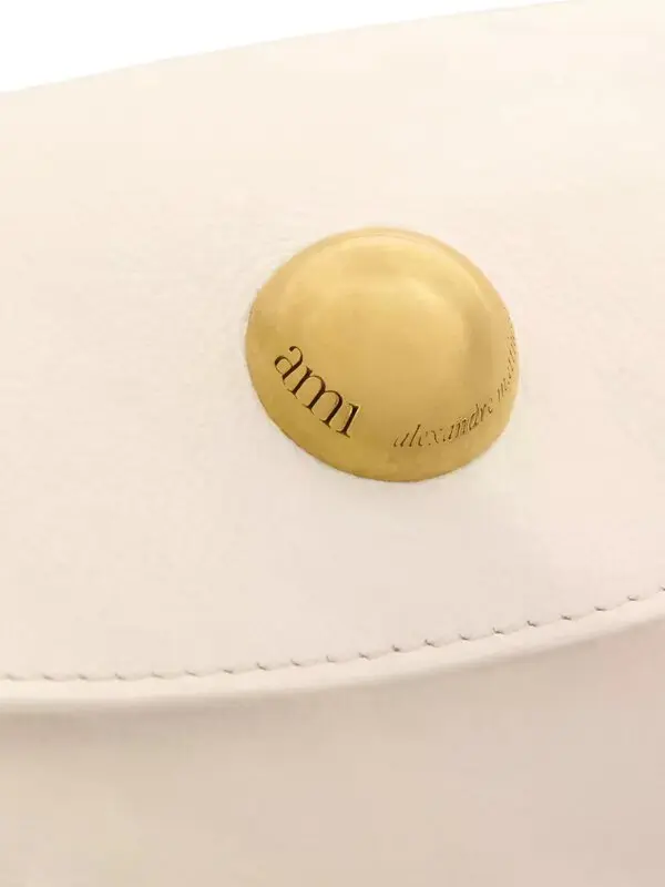 AMI Paris Cow Leather Mini Carrousel Bag