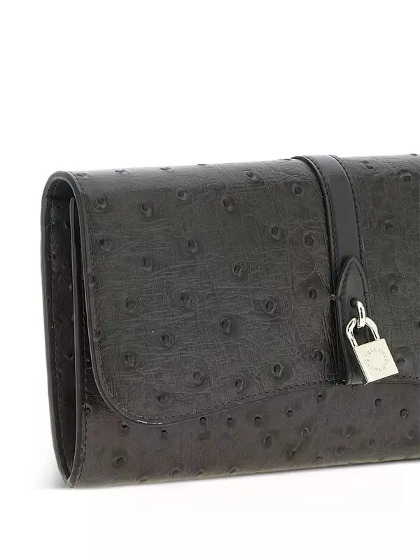 Stella McCartney Ryder Padlock Cross Body Bag - Grey