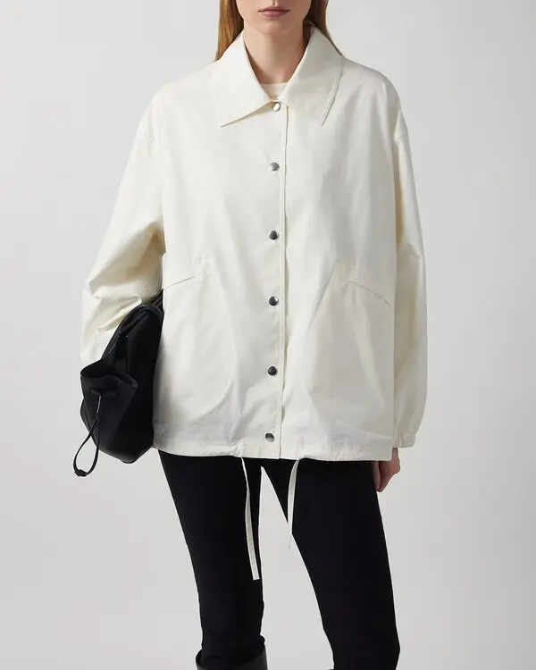 JIL SANDER Printed Cotton Jacket