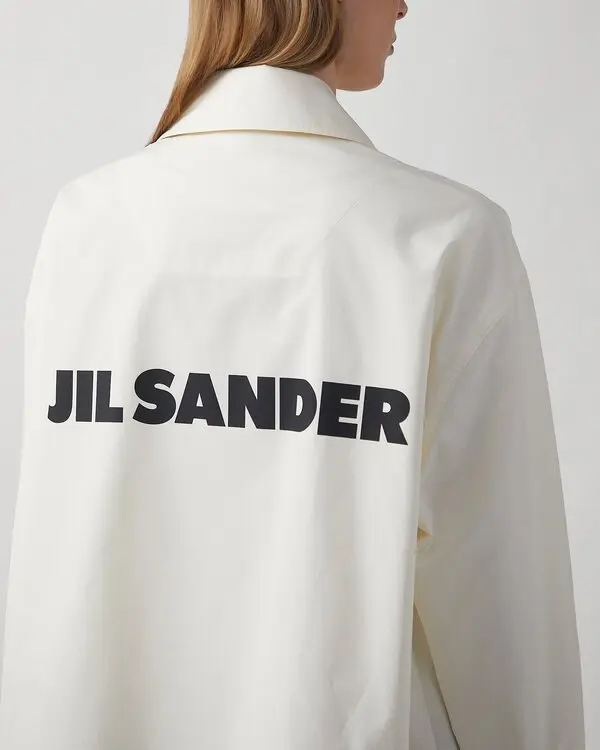 JIL SANDER Printed Cotton Jacket