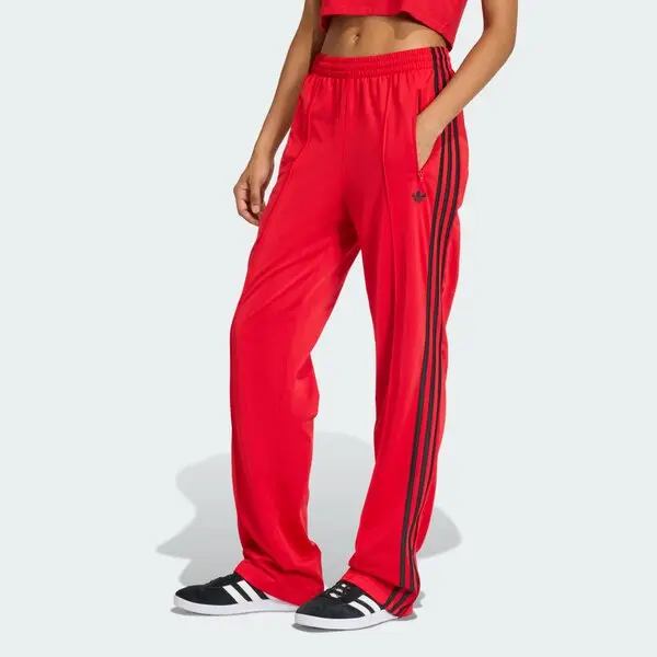 Adidas Firebird Classic Track Pants - Better Scarlet / Black