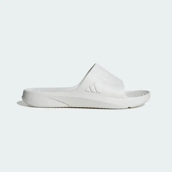 Adidas Lightshift Slides - Crystal White / Crystal White / Crystal White