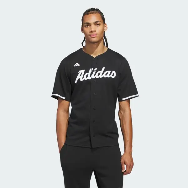 Adidas Dugout Full-button Cotton Jersey