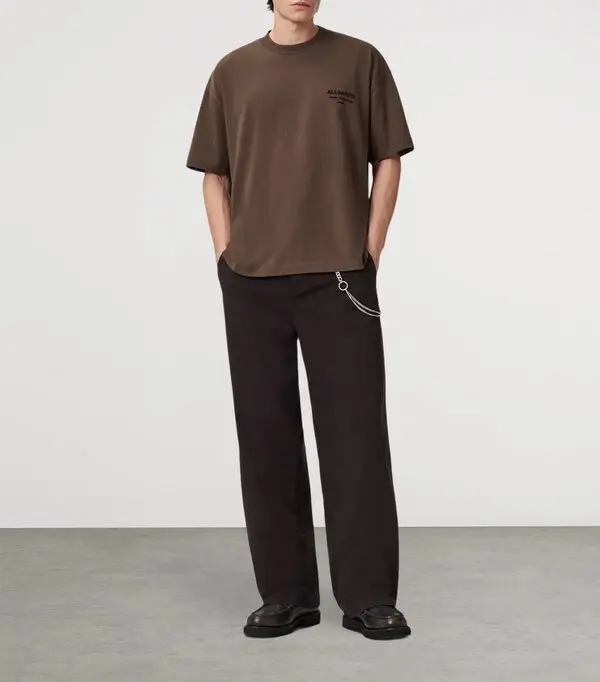 ALLSAINTS Organic Cotton Xander Oversized T-shirt