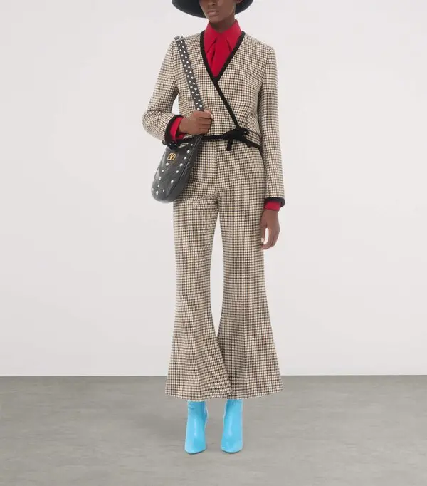 Valentino Garavani Silk Bow Shirt - Red