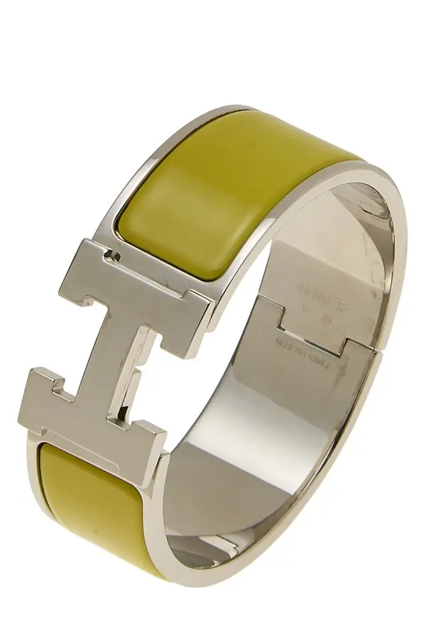 Hermès Clic Clac H Gm Bangle - Yellow