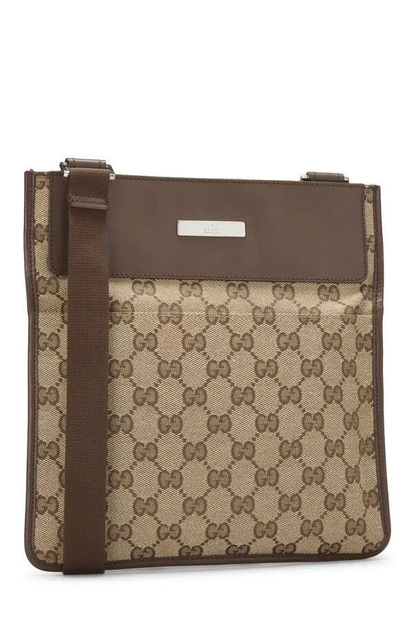Gucci Original Gg Canvas Web Pocket Messenger