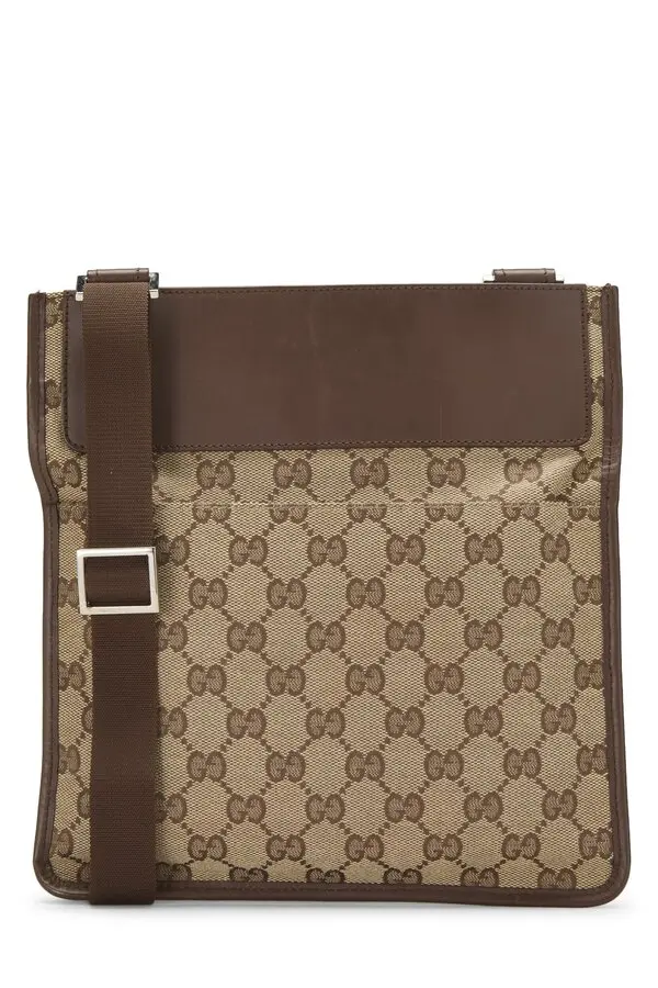 Gucci Original Gg Canvas Web Pocket Messenger