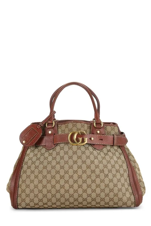 Gucci Original Gg Running Tote - Beige