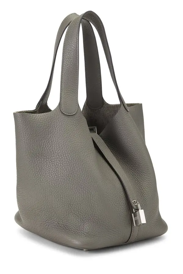Hermès Picotin Lock 22 Handbag - Grey