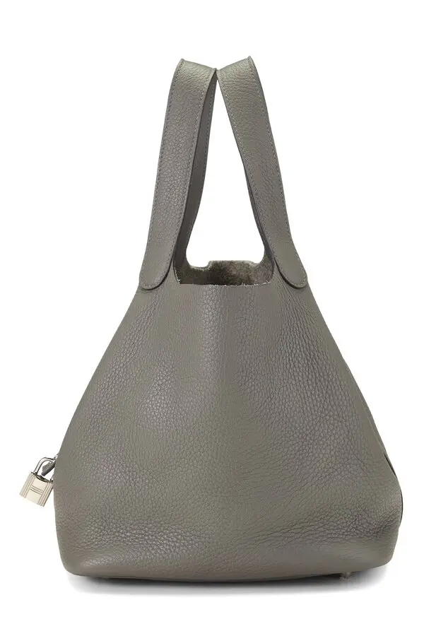 Hermès Picotin Lock 22 Handbag - Grey
