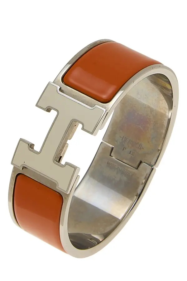 Hermès Clic Clac H Bangle - Orange