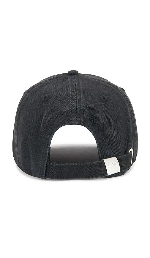 GANNI Washed Canvas Cap