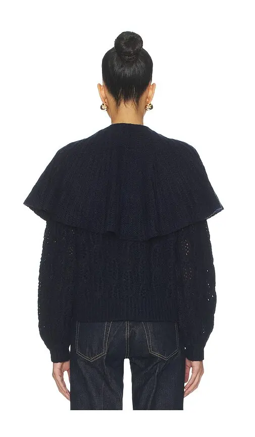 FRAME Cape Knit Sweater