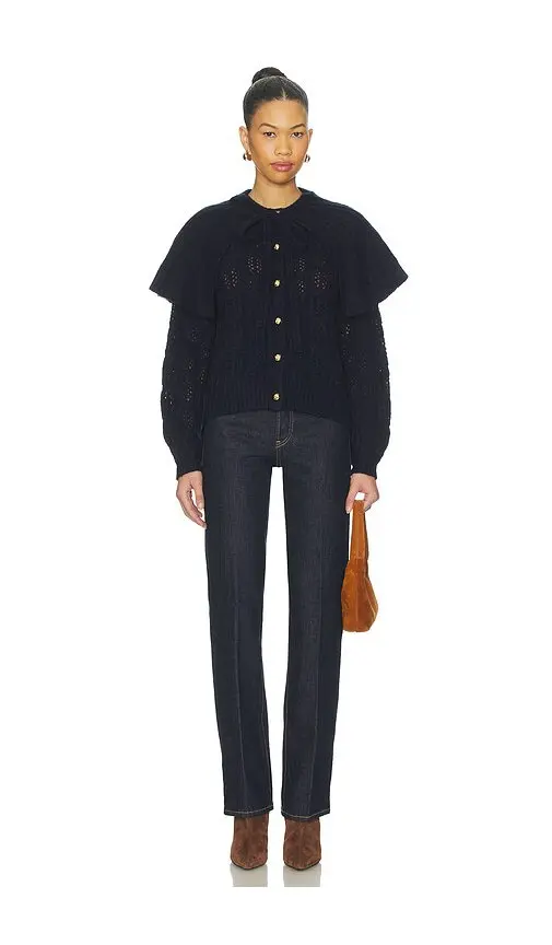 FRAME Cape Knit Sweater