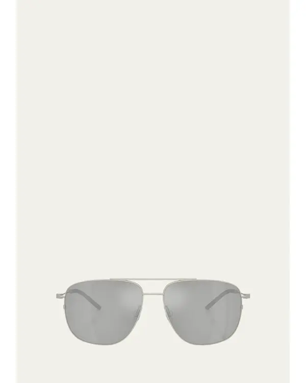 Moncler Aviator Sunglasses - Silver