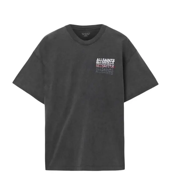 ALLSAINTS Organic Cotton Graphene Oversized T-shirt