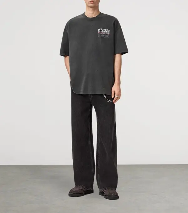 ALLSAINTS Organic Cotton Graphene Oversized T-shirt