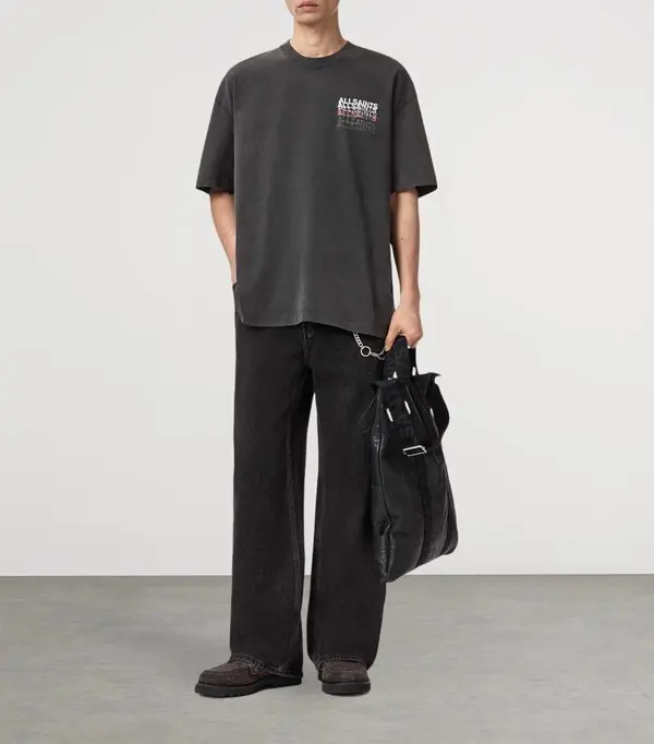 ALLSAINTS Organic Cotton Graphene Oversized T-shirt