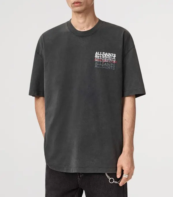 ALLSAINTS Organic Cotton Graphene Oversized T-shirt