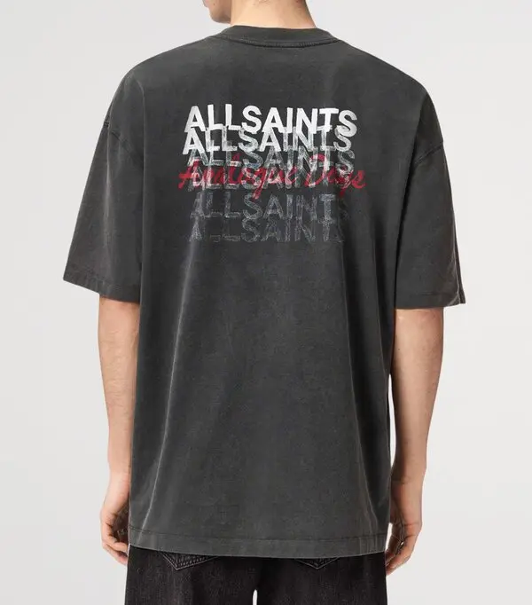 ALLSAINTS Organic Cotton Graphene Oversized T-shirt