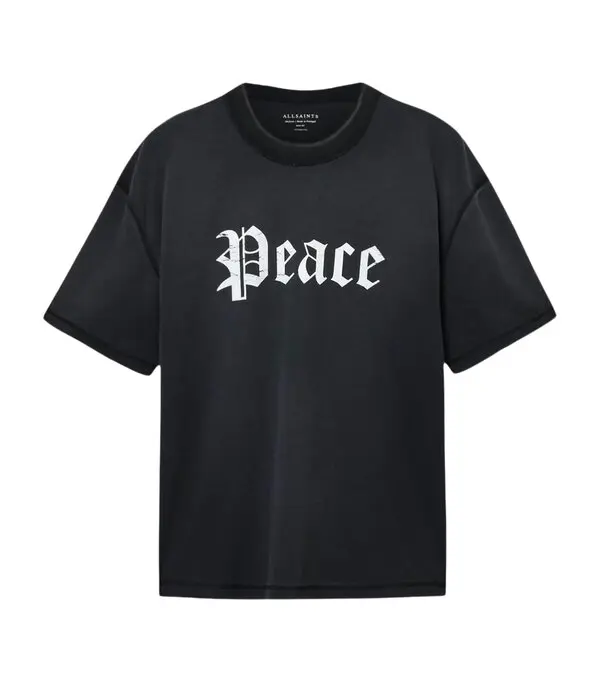 ALLSAINTS Organic Cotton Utopia Cropped T-shirt