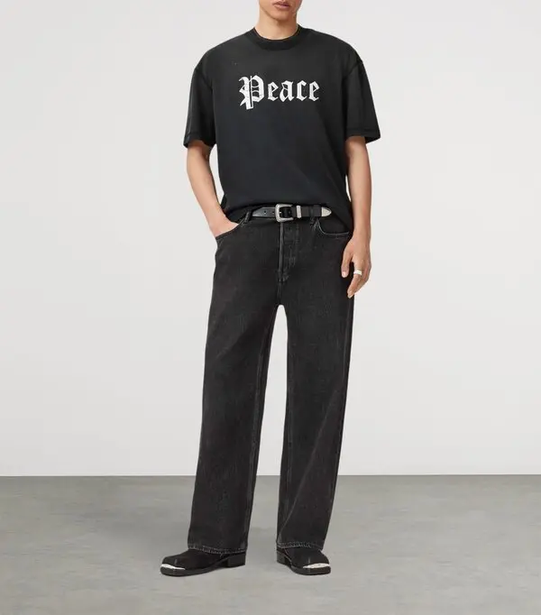 ALLSAINTS Organic Cotton Utopia Cropped T-shirt