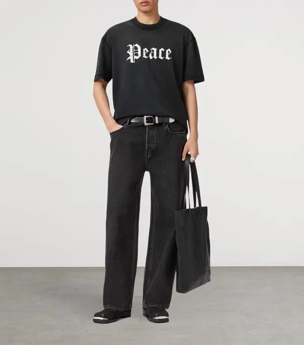 ALLSAINTS Organic Cotton Utopia Cropped T-shirt
