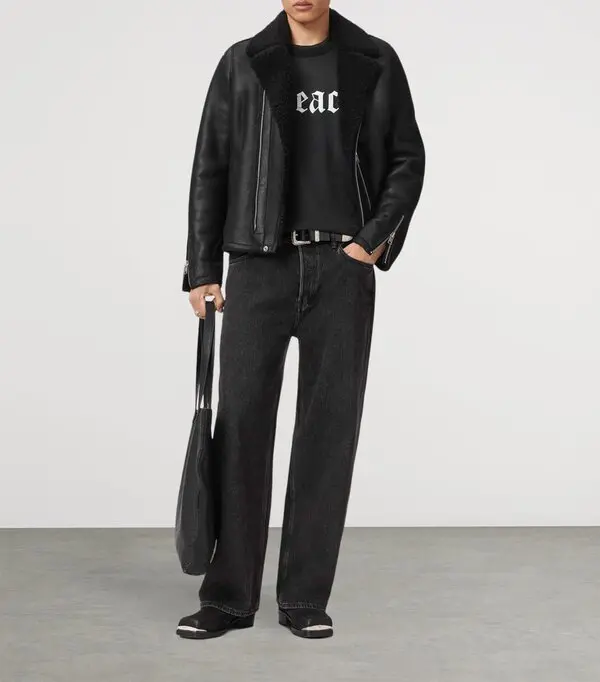 ALLSAINTS Organic Cotton Utopia Cropped T-shirt