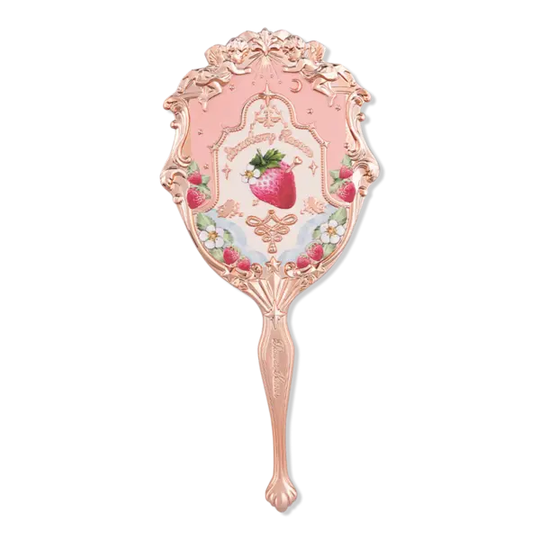 FLOWER KNOWS Strawberry Rococo Series Hand Mirror - Soft Pink