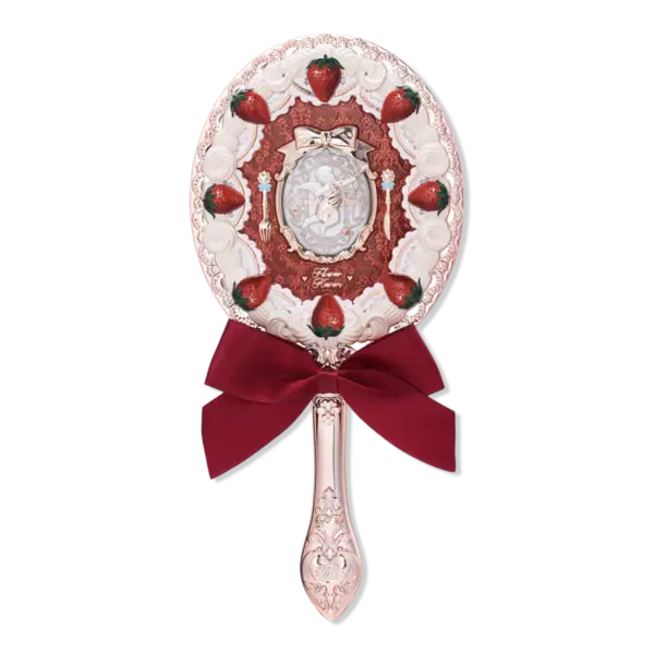 FLOWER KNOWS Strawberry Cupid Hand Mirror - Red Velvet