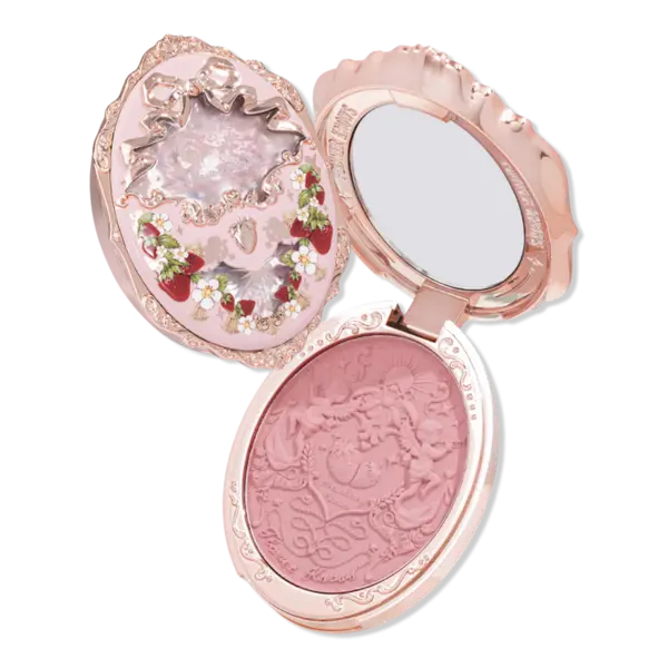 FLOWER KNOWS Strawberry Rococo Series Embossed Blush - 03 Classic Ballet