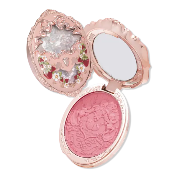 FLOWER KNOWS Strawberry Rococo Series Embossed Blush - 05 Berry Mary