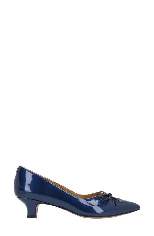 J. Reneé Calinda Kitten Heel Pumps - Navy