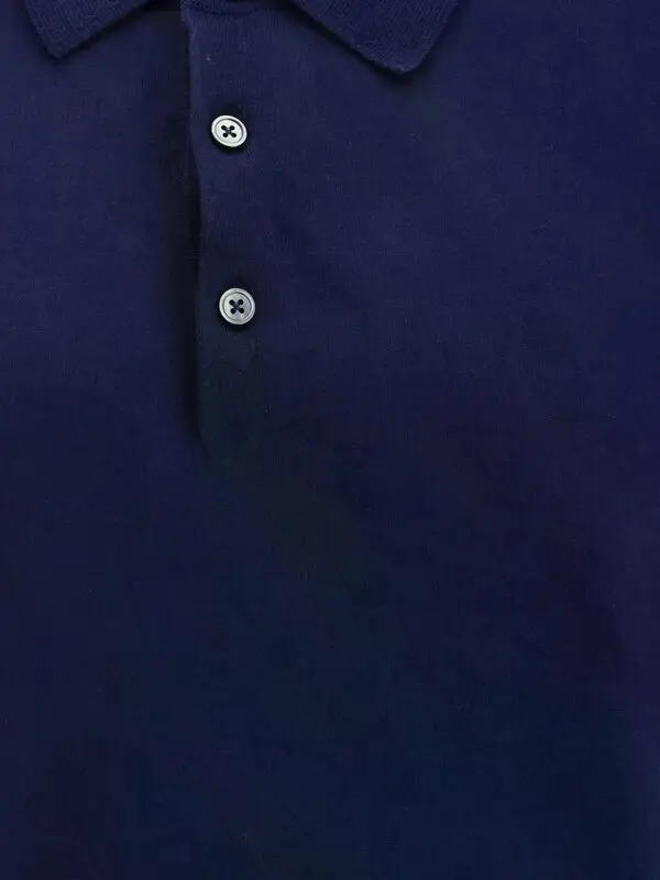 TOM FORD Long-sleeve Button Polo Shirt
