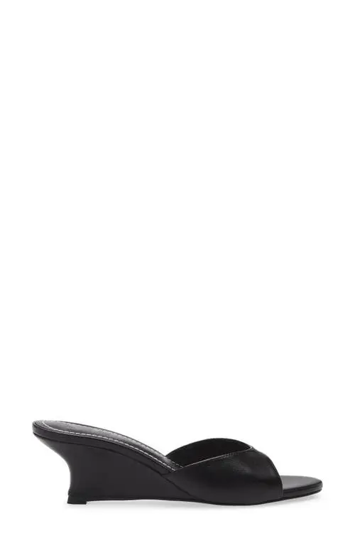 Staud Brigitte Wedge Sandal - Black