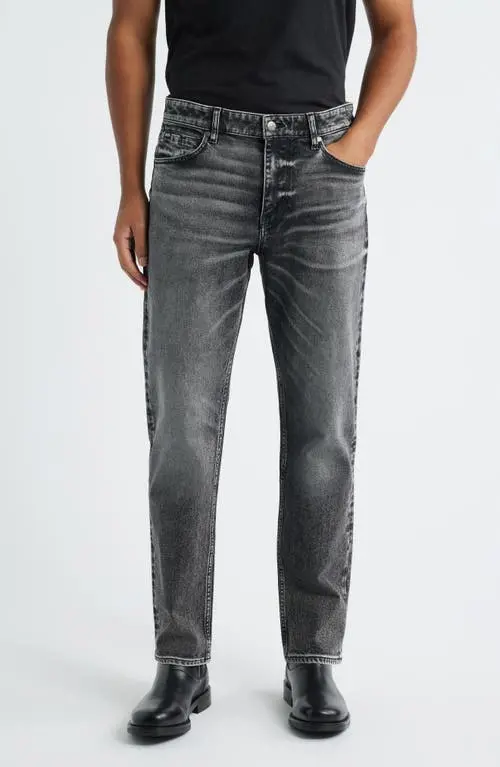BOSS Ogden Straight-leg Jeans - Black
