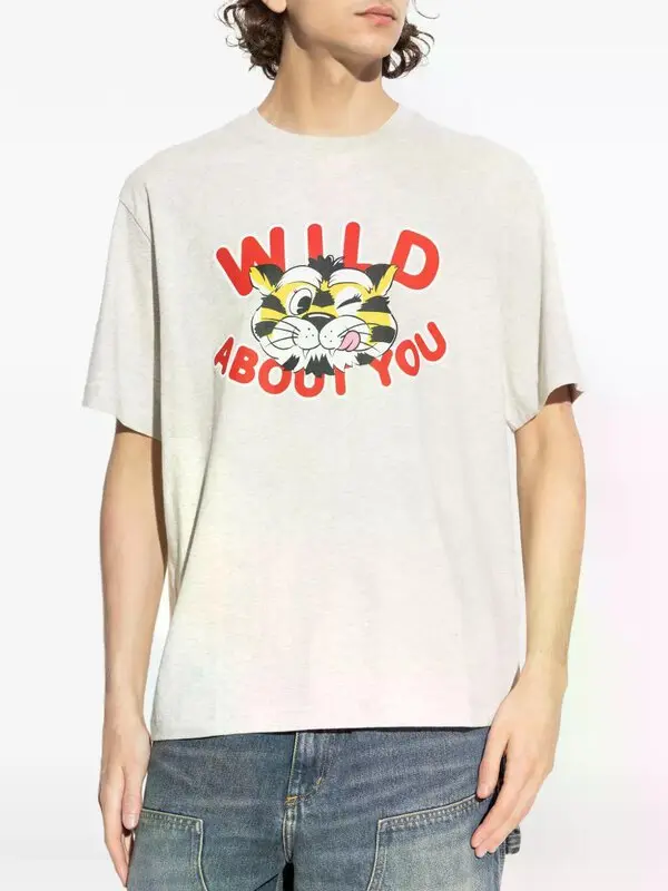 Kenzo Wild Tiger Cartoon-print T-shirt