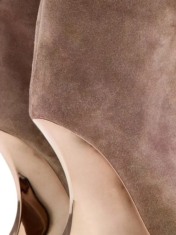 Paris Texas Heel Detail Over-the-knee Boots