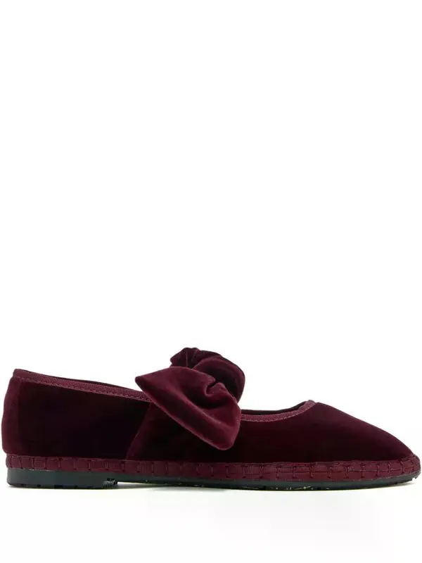 FLABELUS Lyra Bow Espadrilles - Purple