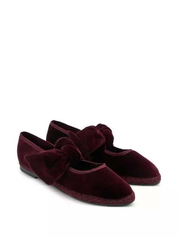 FLABELUS Lyra Bow Espadrilles - Purple