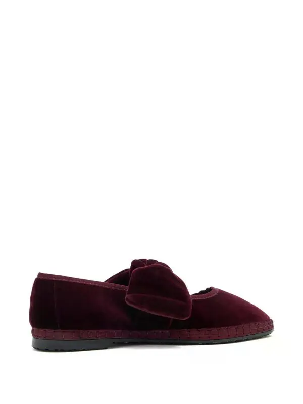 FLABELUS Lyra Bow Espadrilles - Purple