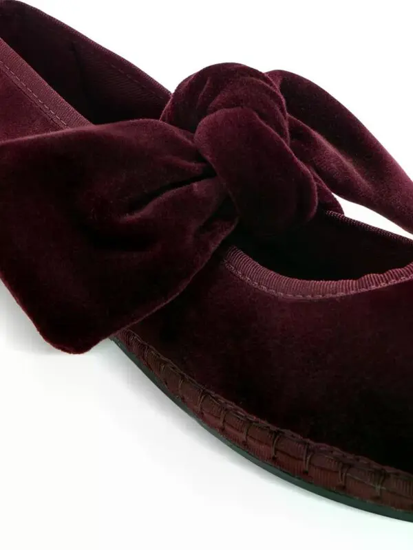 FLABELUS Lyra Bow Espadrilles - Purple