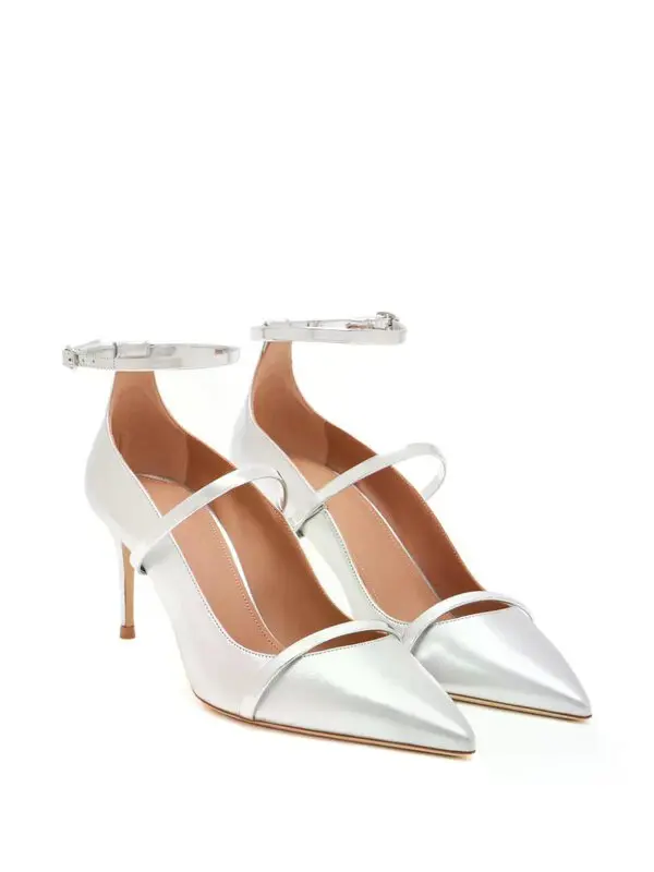 MALONE SOULIERS Ankle Strap Pumps
