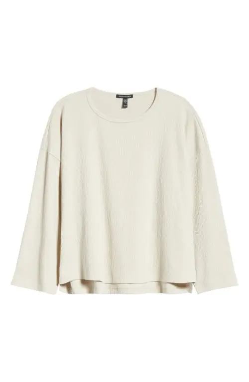 Eileen Fisher Bracelet Sleeve Top - Papyrus