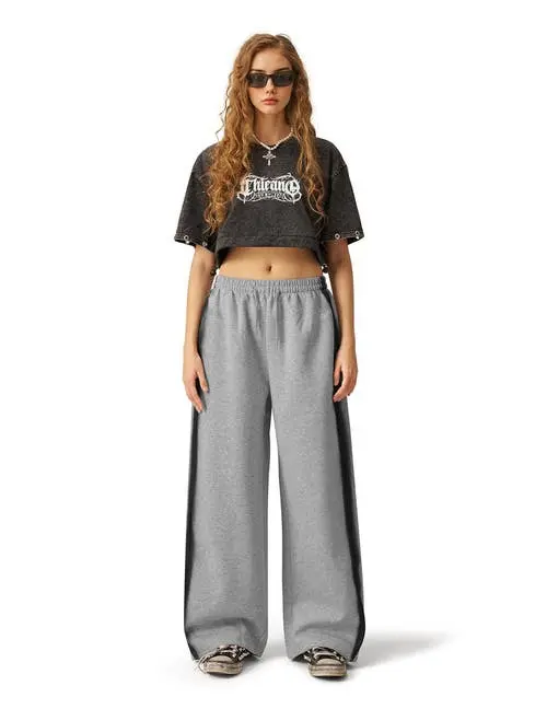 AELFRIC EDEN Graffiti Heart Baggy Sweatpants