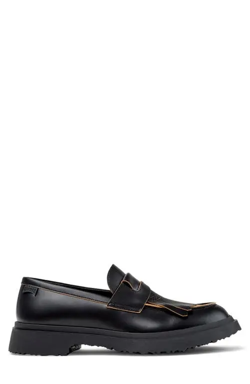 Camper Walden Mismatched Loafer - Black